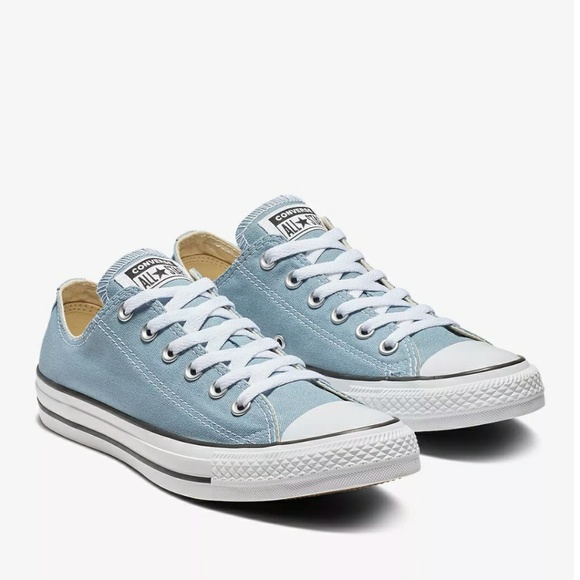 Converse | Shoes | Nwt Converse Chuck Taylor All Star Blue Low Top ...